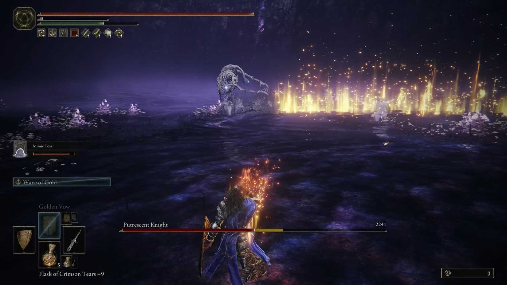 Putrescent Knight location, weakness, and how to beat in Elden Ring DLC