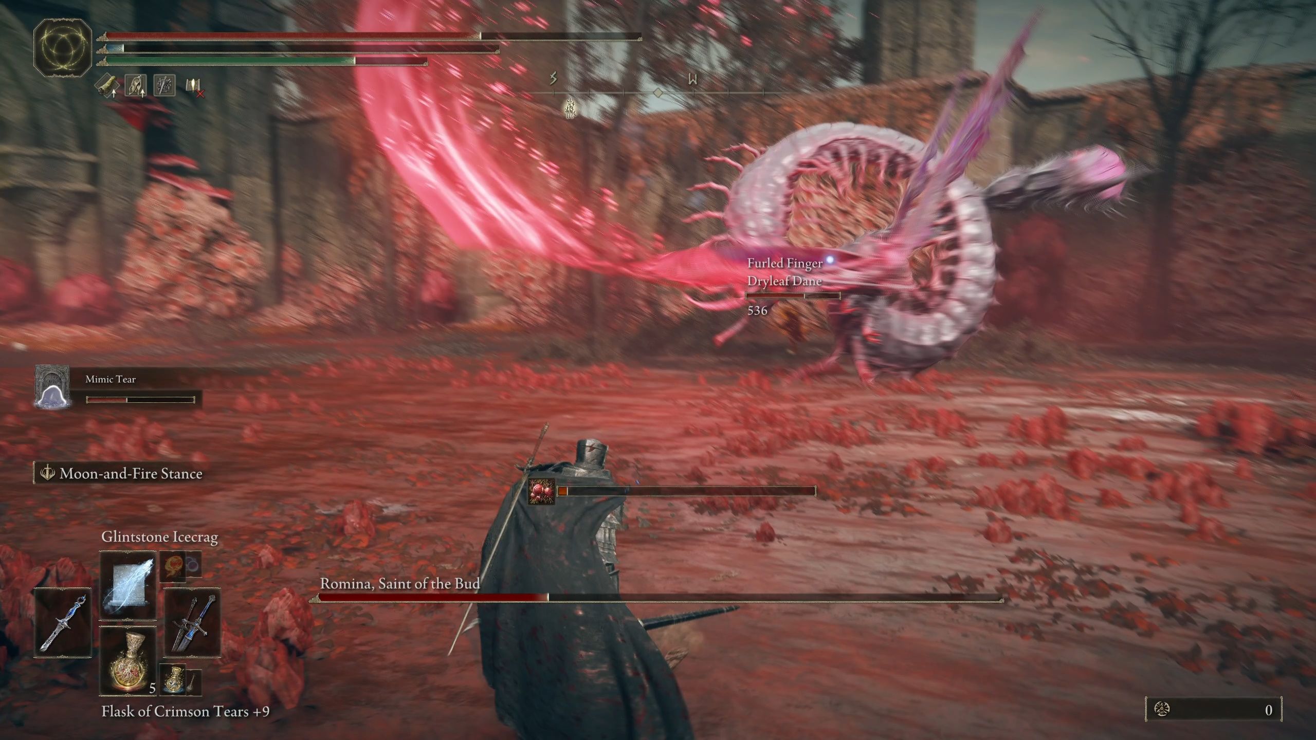 Romina, Saint of the Bud weakness and how to beat in Elden Ring DLC