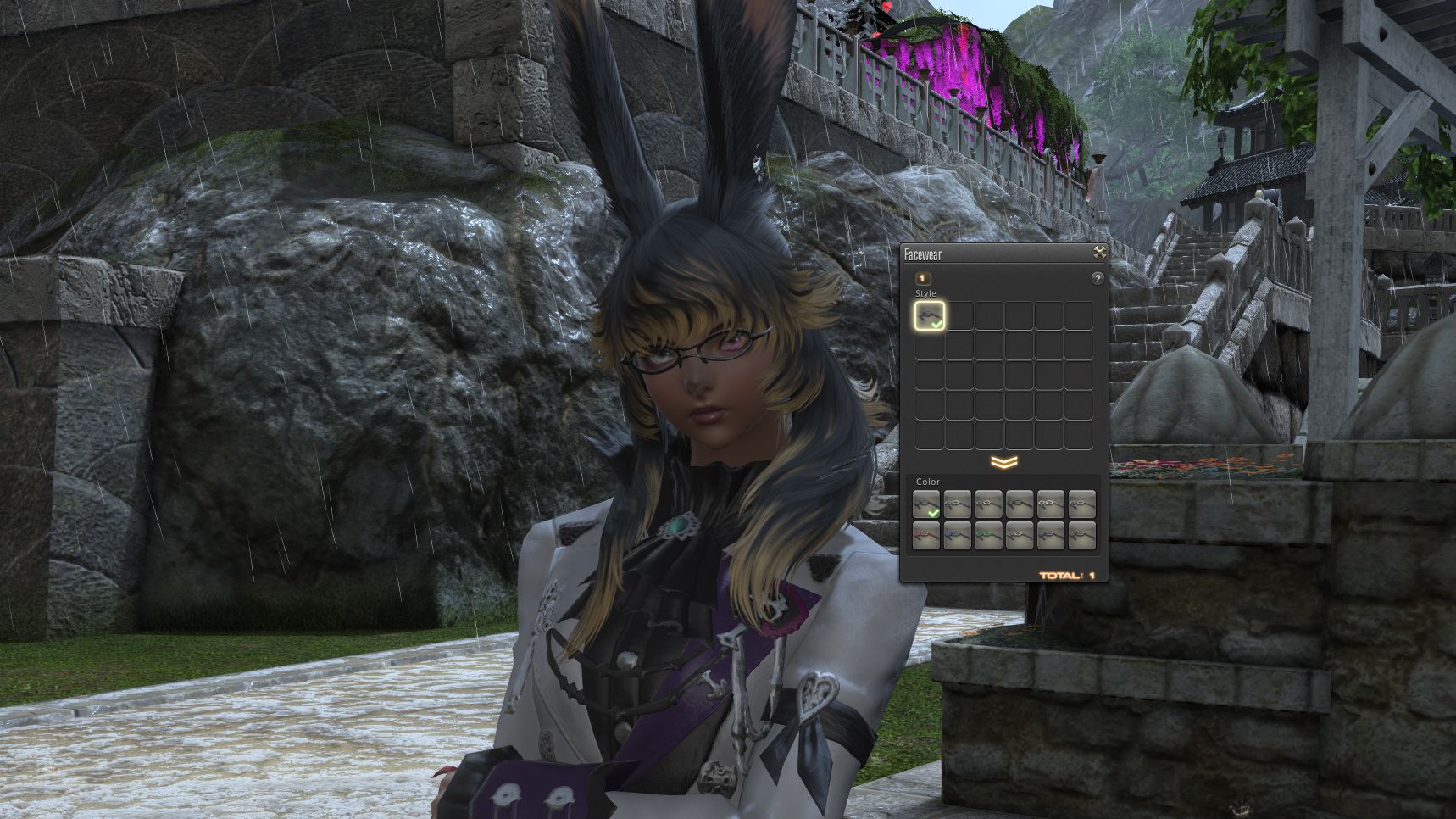 How to unlock facewear (glasses) in FFXIV
