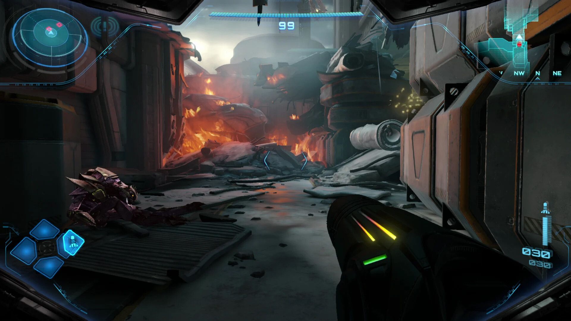 Metroid Prime 4 artist explains Samus Aran’s redesigned HUD