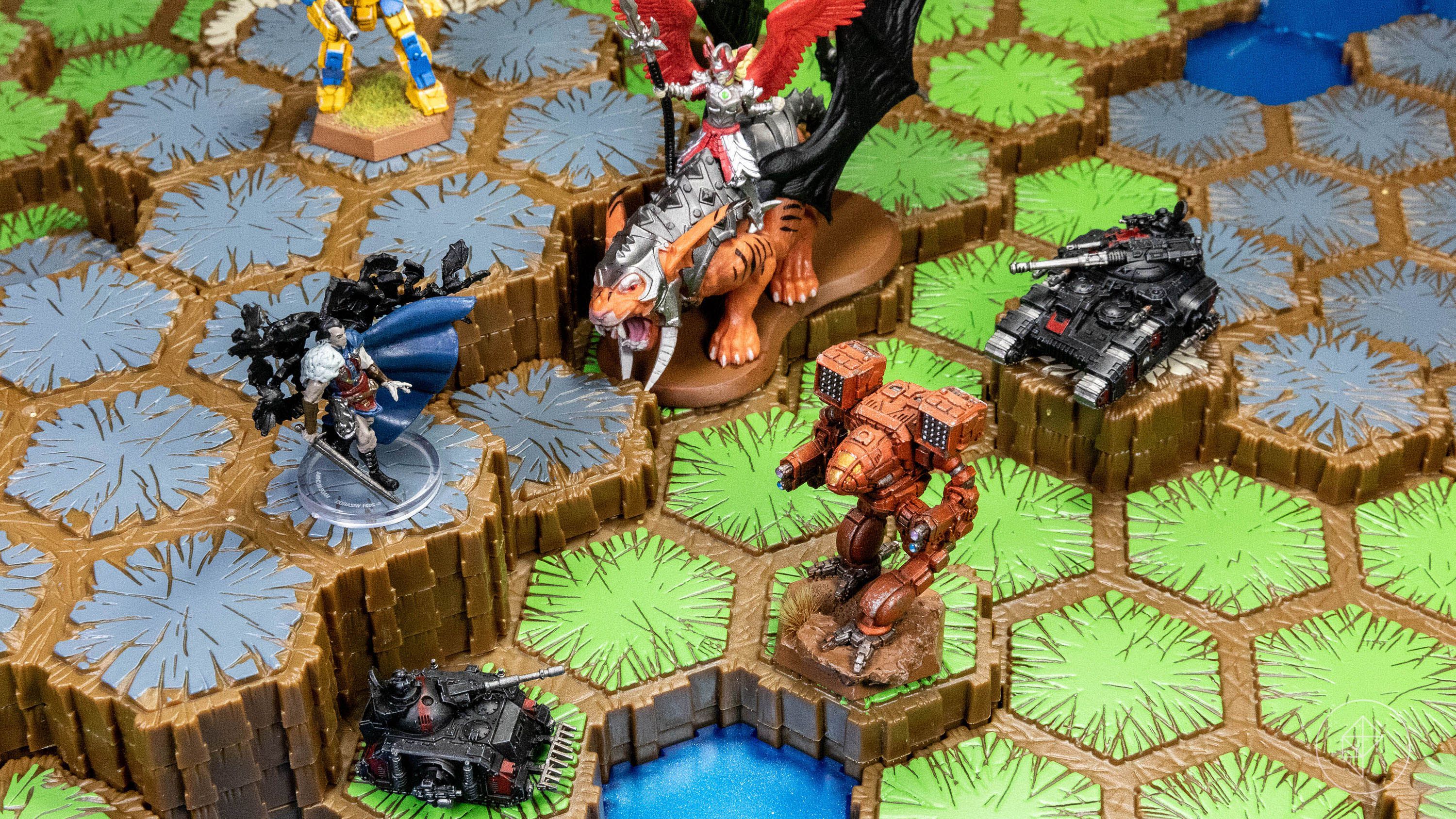 Heroscape, featuring the best tabletop terrain ever made, is back