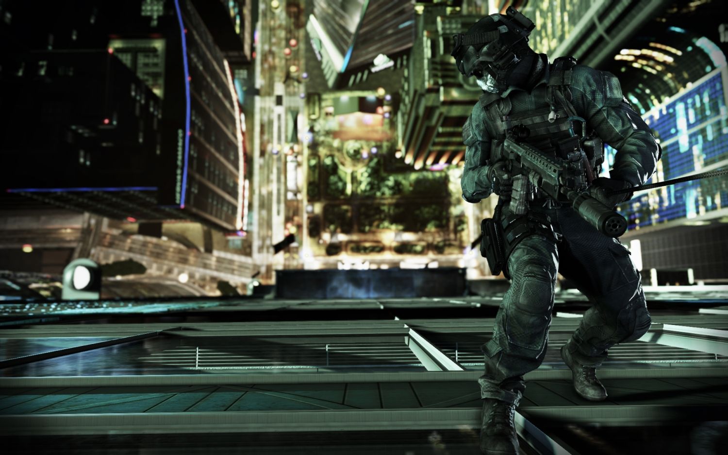 Call of Duty: Ghosts dog Riley takes commands through headset