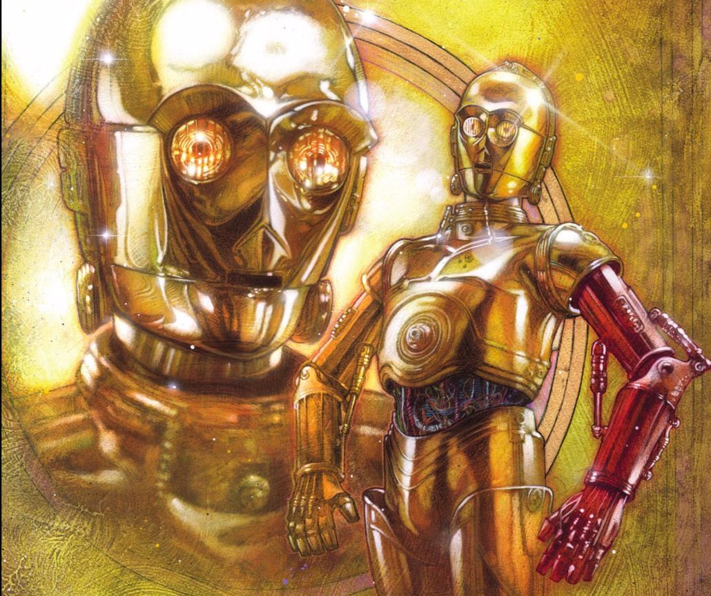 We finally know why C-3PO has a red arm