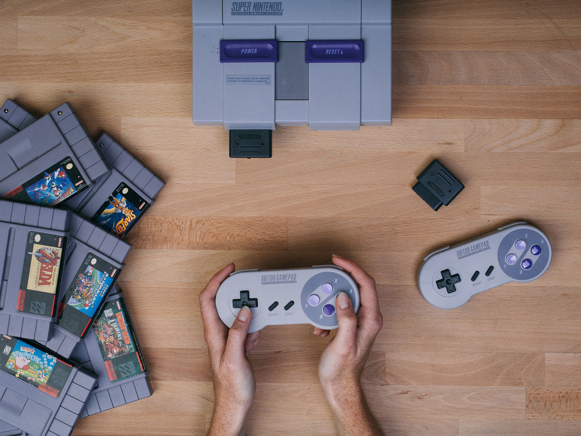 Use a PS4 controller with your Super NES with this Bluetooth adapter