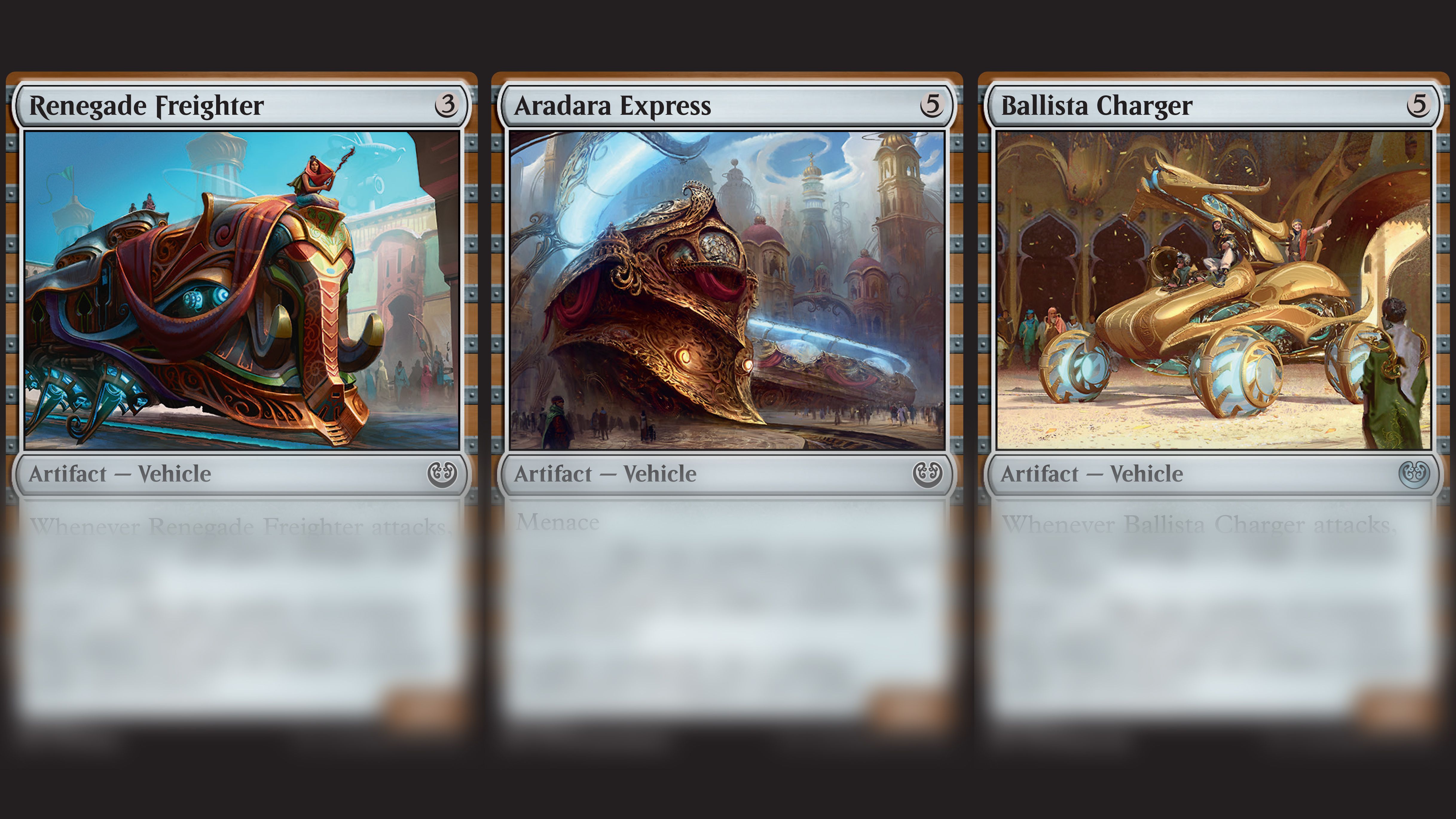An exclusive look at three new cards from Magic’s upcoming set, Kaladesh