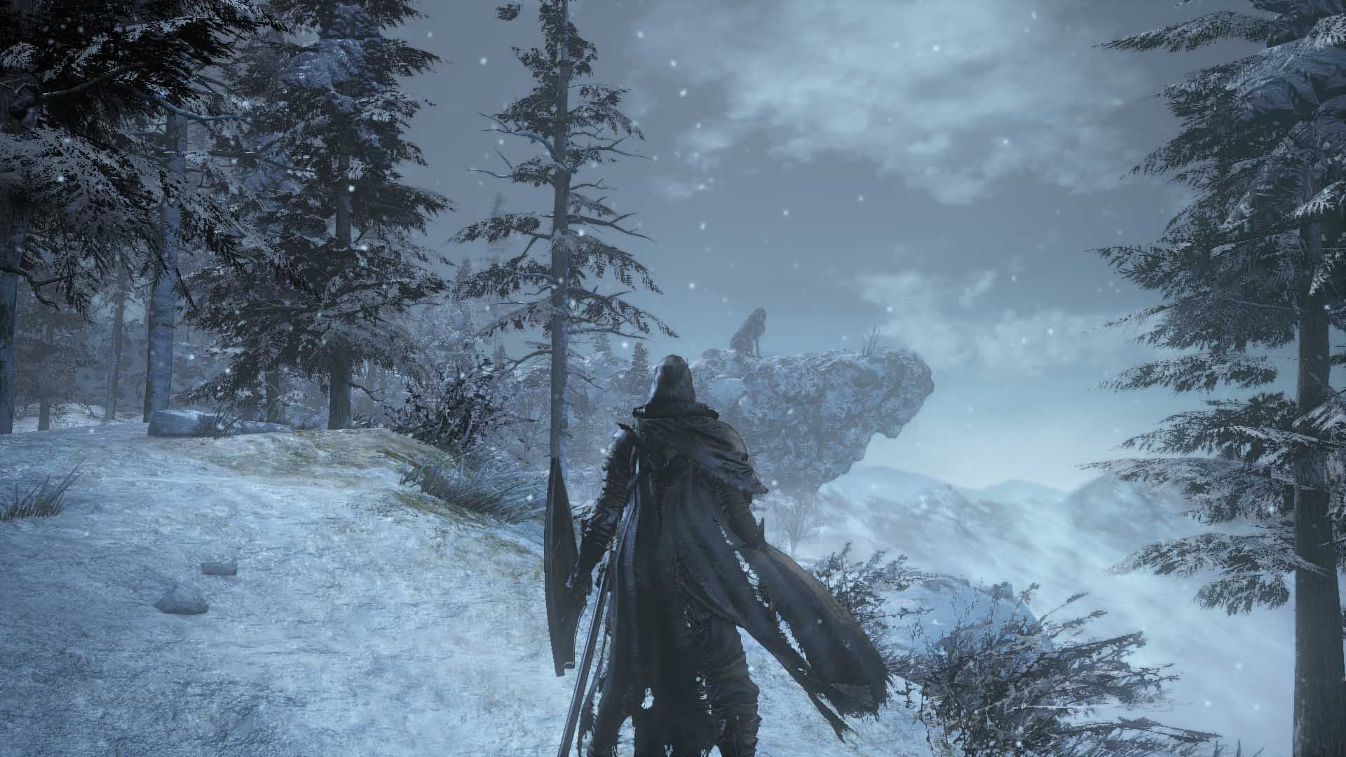 Dark Souls 3: Ashes of Ariandel walkthrough 2. Rope Bridge Cave bonfire