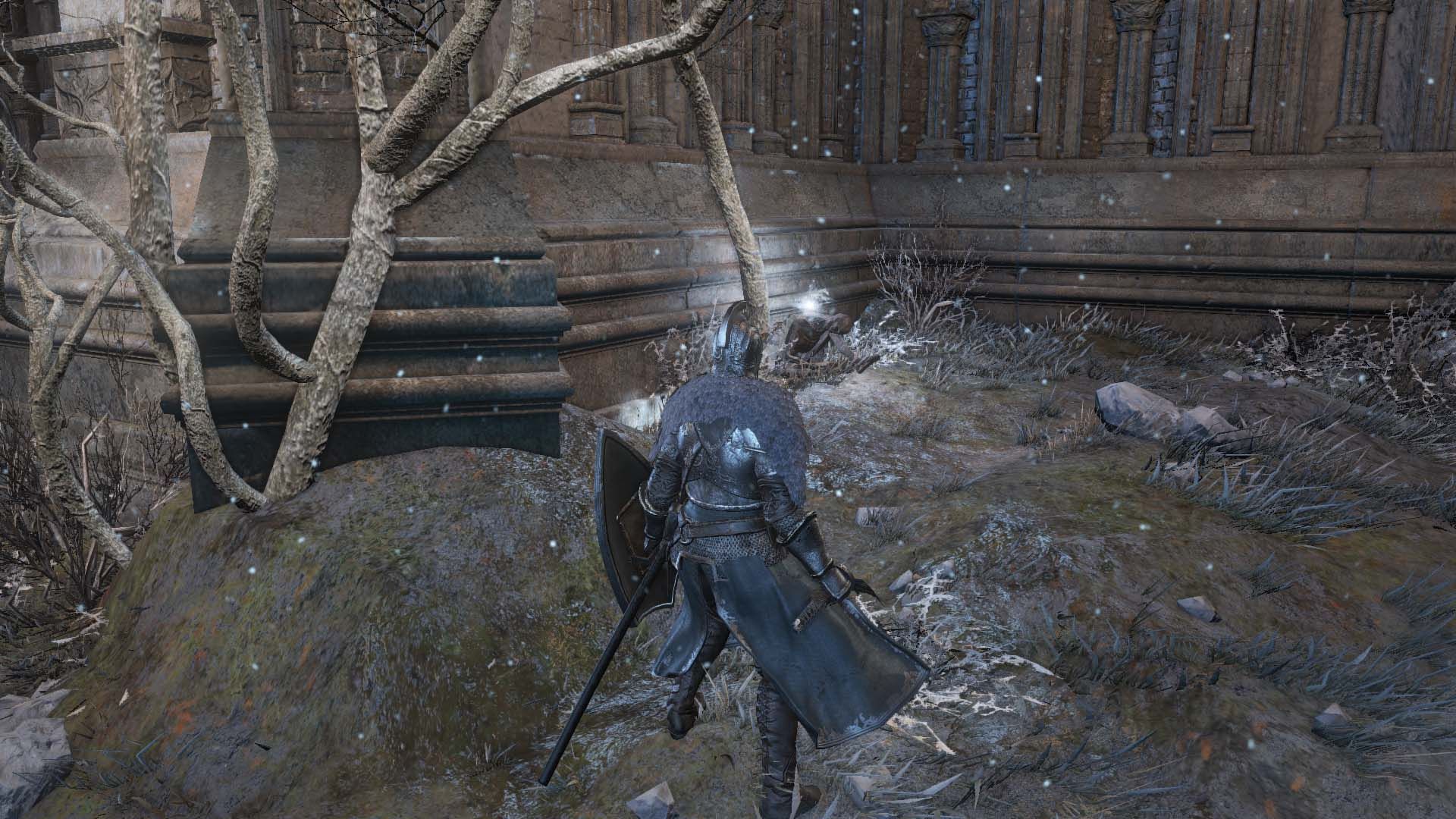 Dark Souls 3: Ashes of Ariandel walkthrough 2. Rope Bridge Cave bonfire