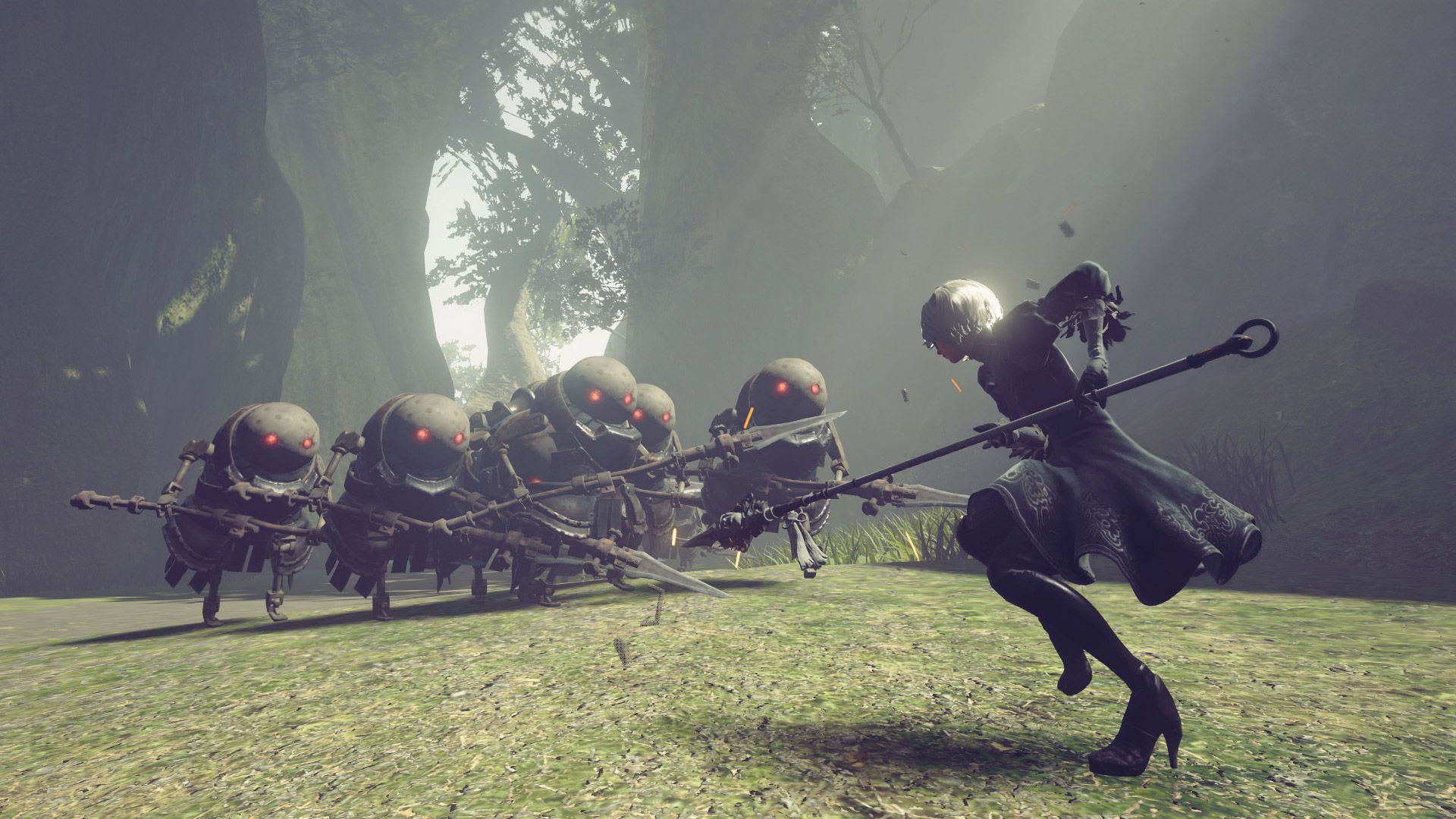 Nier: Automata’s robots remind us that being human isn’t as great as it ...