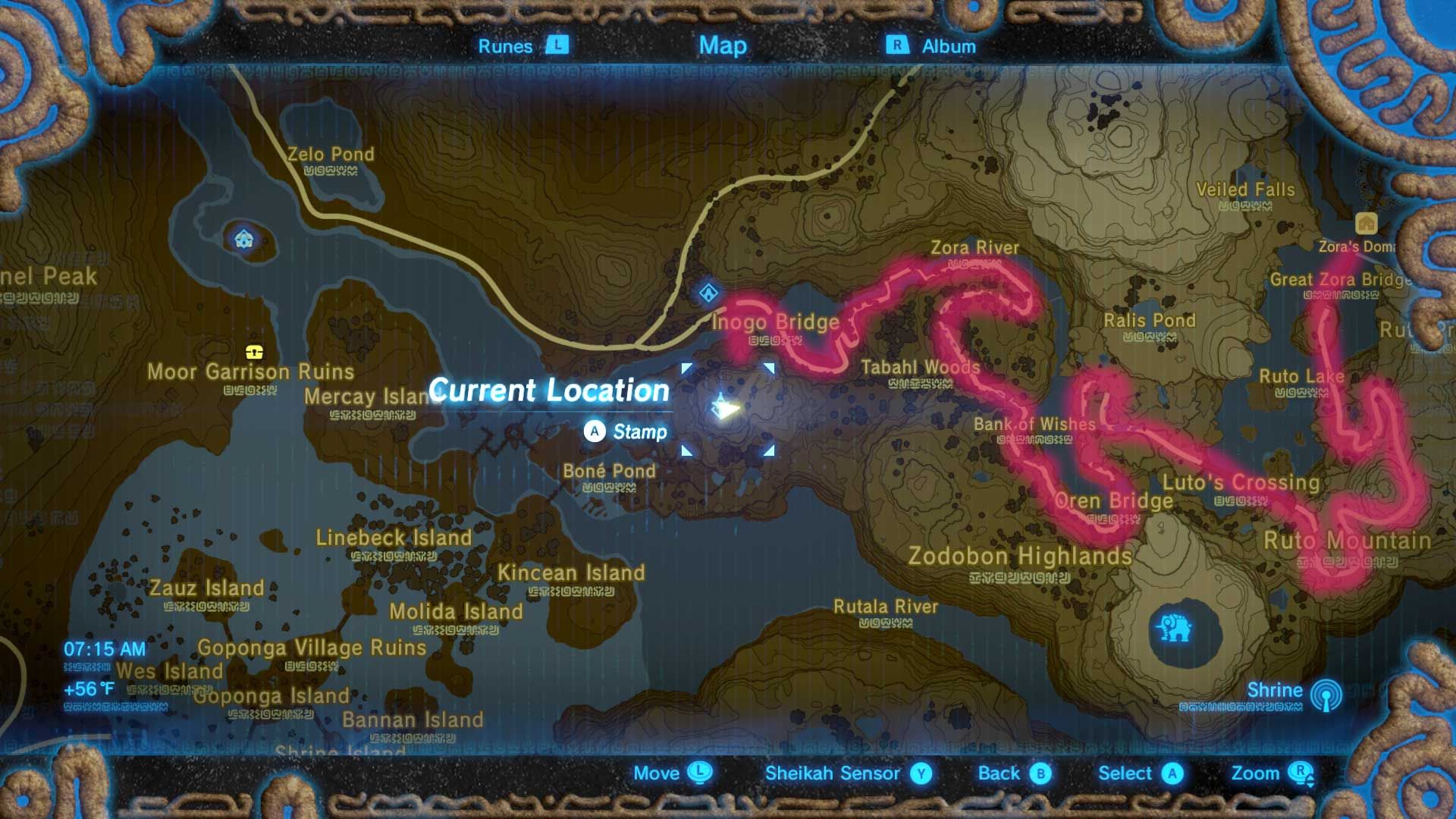 Breath of the Wild guide: Reach Zora's Domain main quest walkthrough