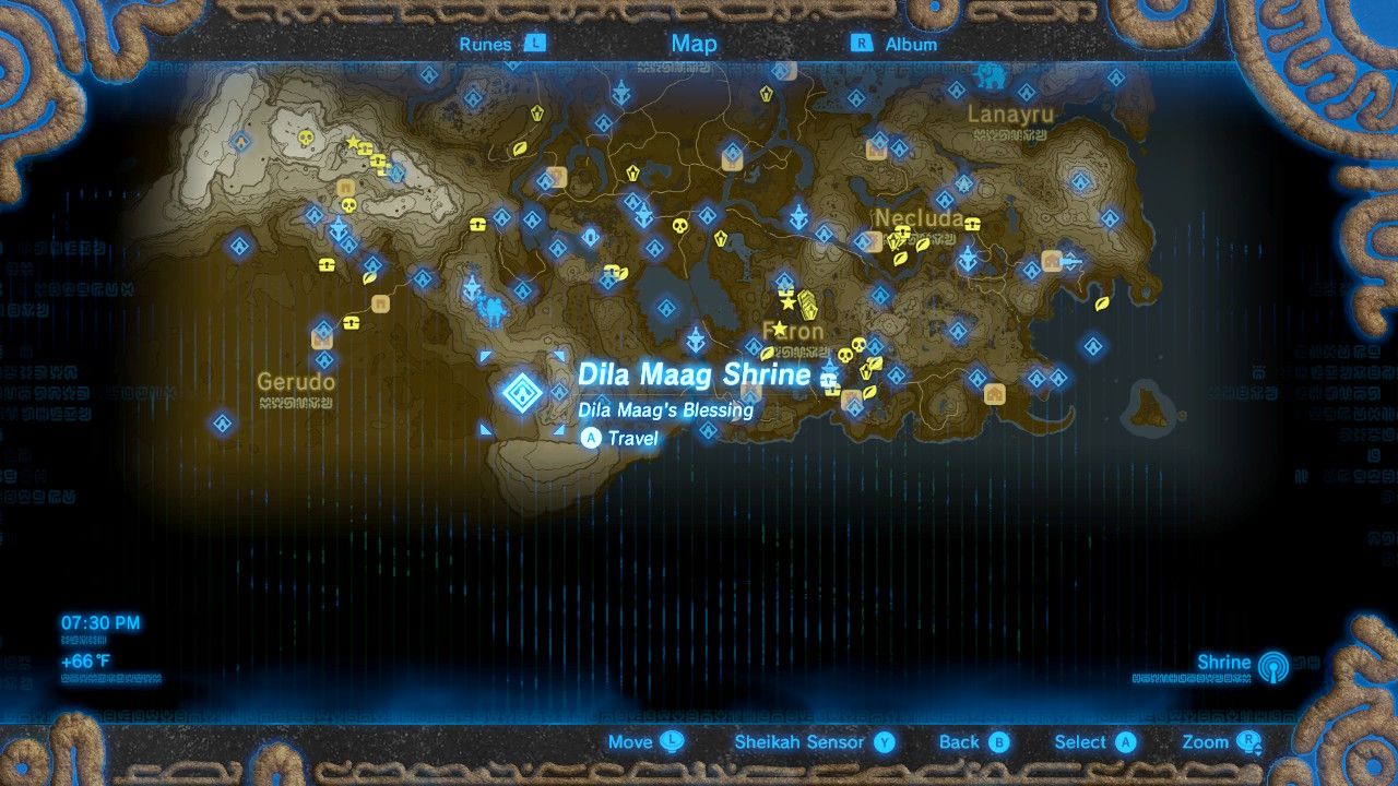 Zelda: Breath of the Wild guide: The Desert Labyrinth shrine quest ...