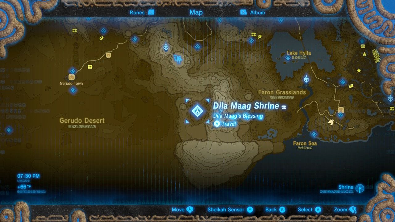 Zelda: Breath of the Wild guide: The Desert Labyrinth shrine quest ...