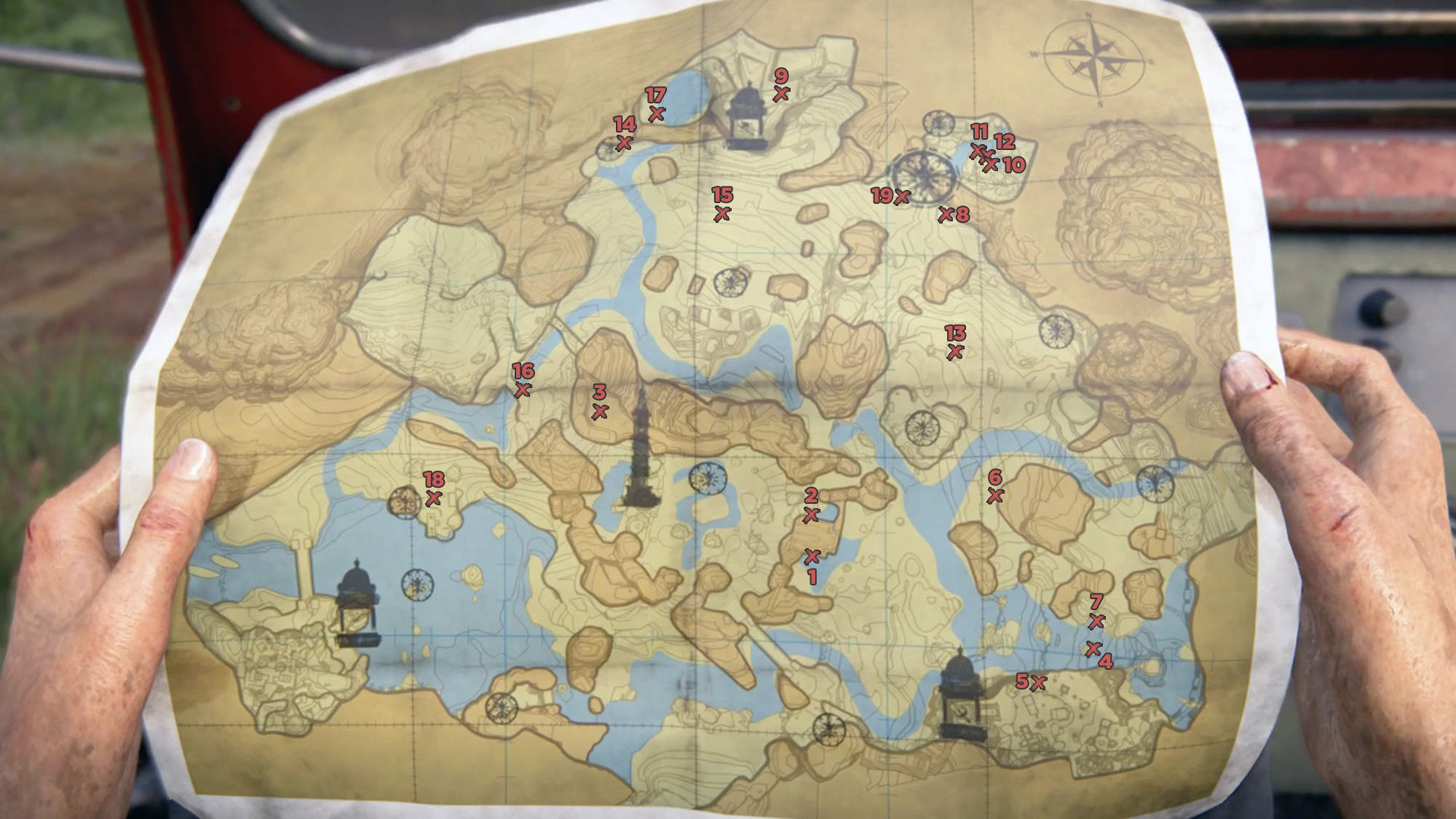 All treasures and collectibles in Uncharted: The Lost Legacy