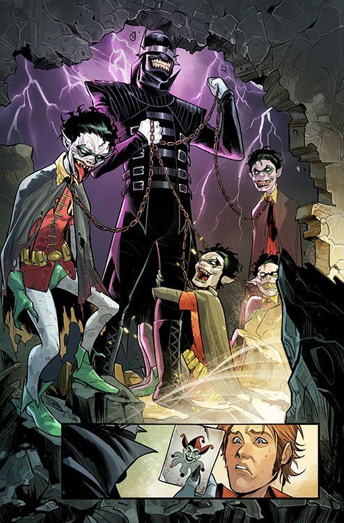 The Batman Who Laughs makes a horrifying, cannibalistic debut