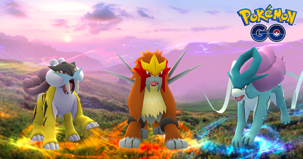 Pokémon Go’s new legendary dog trio are out now