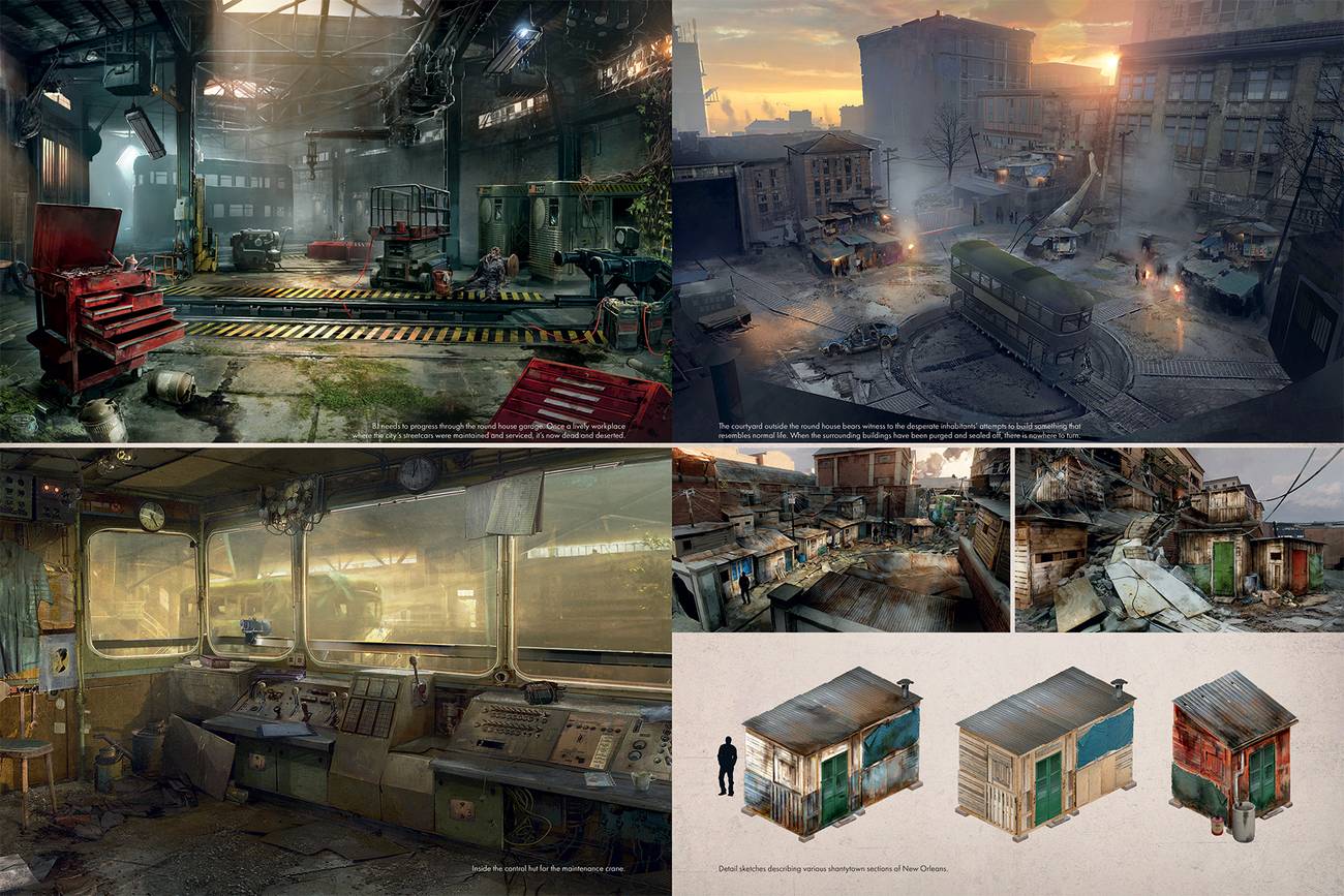 Take a look inside the Wolfenstein 2 art book