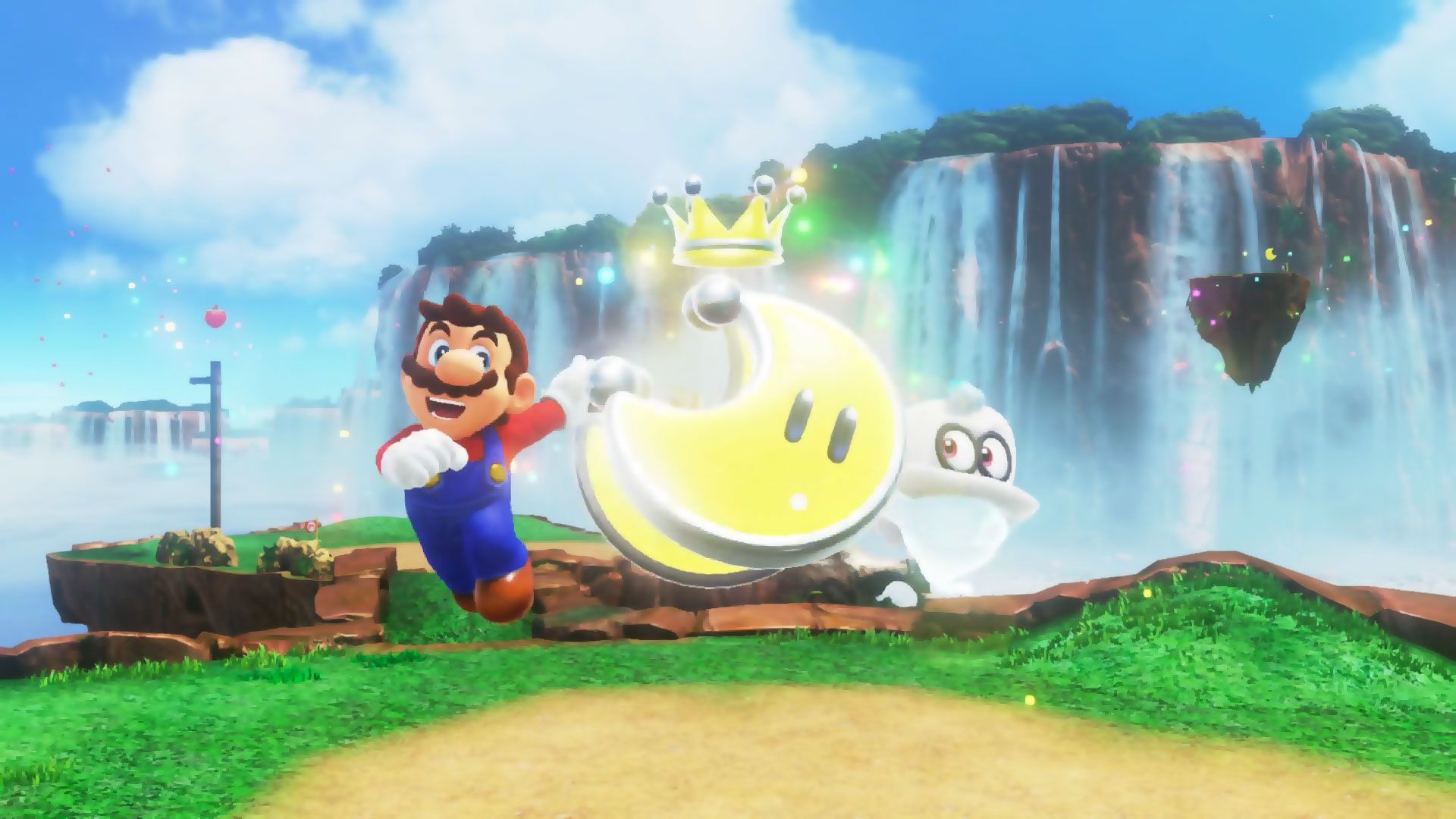 Super Mario Odyssey power moon locations