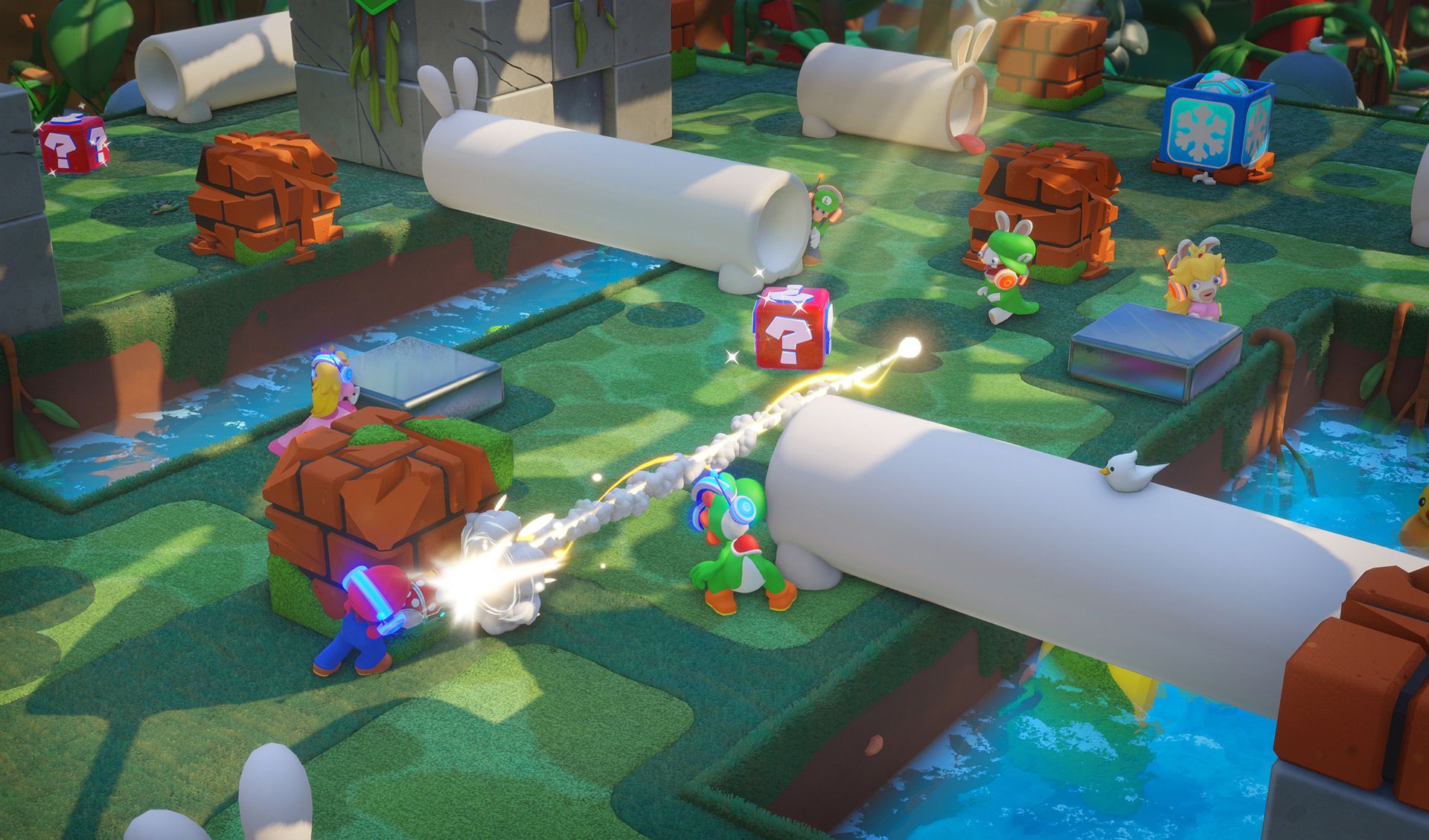 Mario + Rabbids Kingdom Battle is getting a two-player versus mode